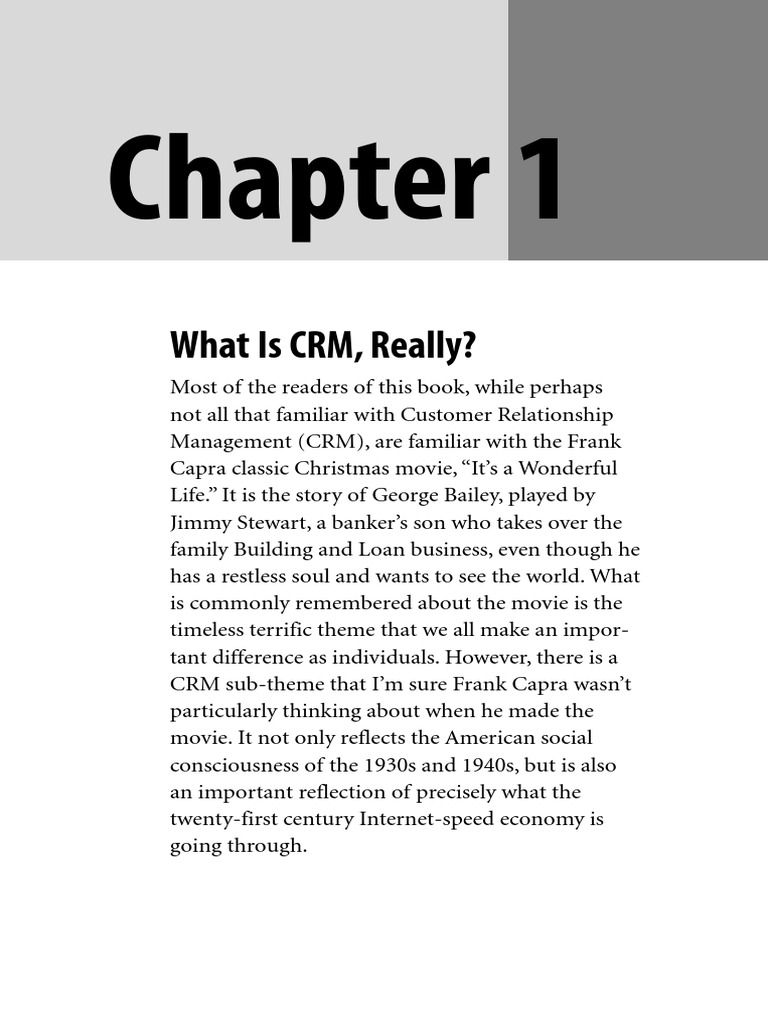 CRM | PDF | Customer Relationship Management | Business Process