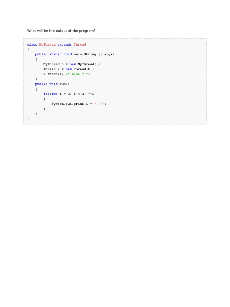Java Programing Test Pdf Method Computer Programming Class Computer Programming 4918