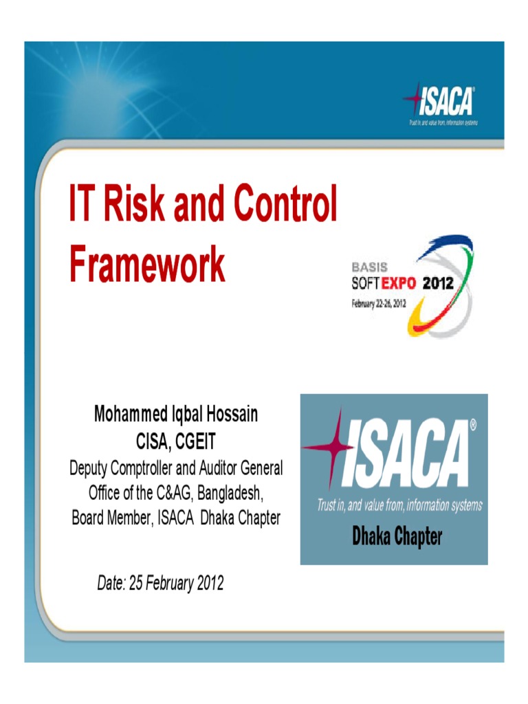 IT Risk and Control Framework | Download Free PDF | Cobit | Computer ...