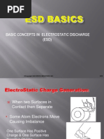 ESD Basics Presentation | PDF | Electrostatic Discharge | Electrostatics