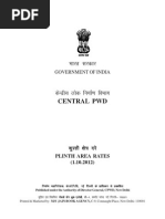 Comparative RateCPWD & PWD Plinth Area | PDF | Architectural Design ...
