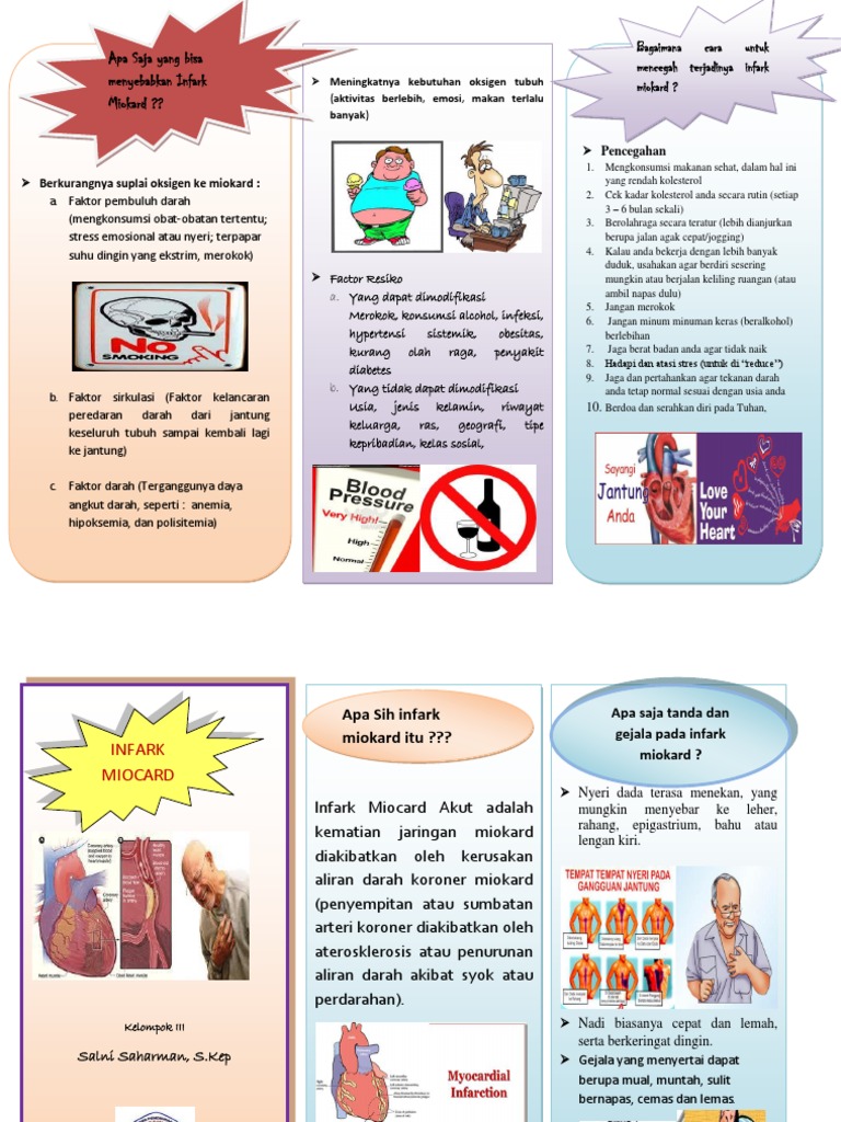 Leaflet Infark Miocard | PDF