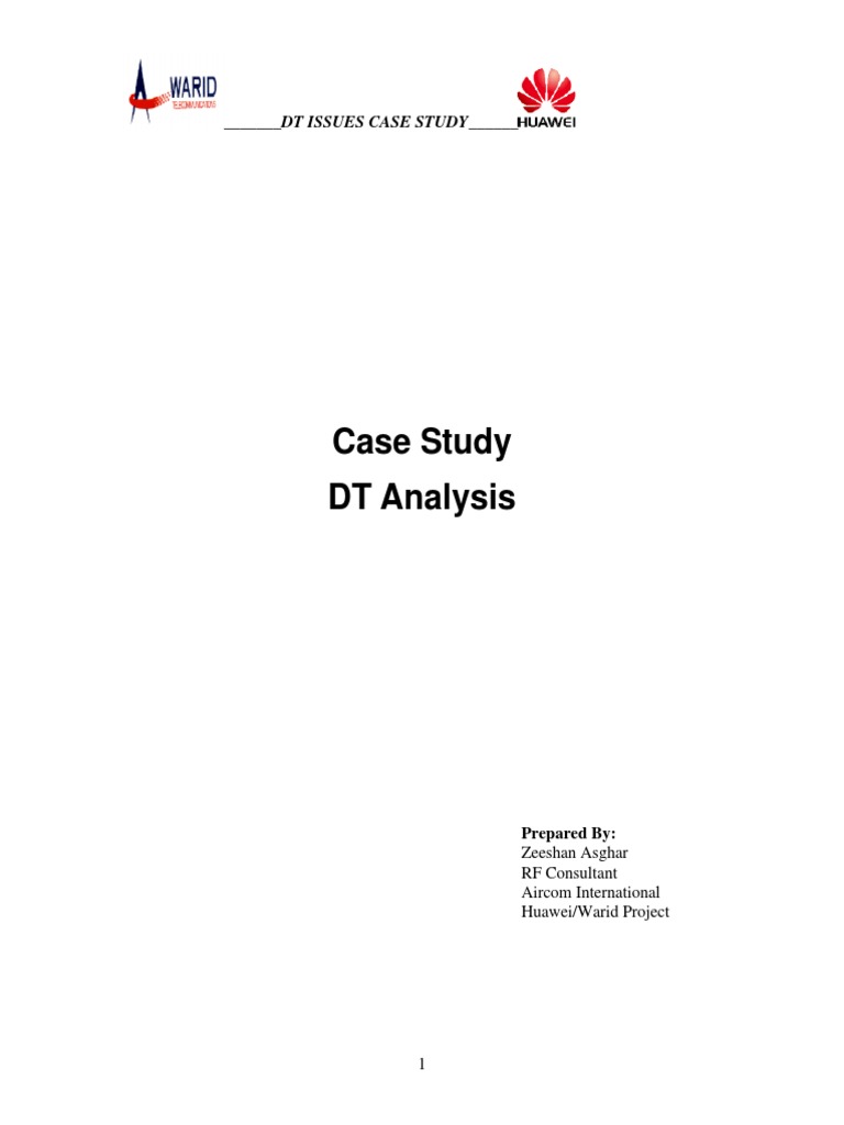 DT Case Study | PDF