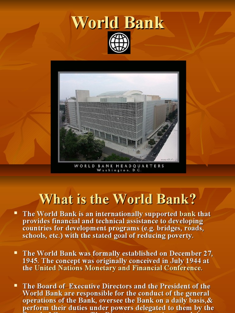 World Bank | PDF | World Bank | International Development Association