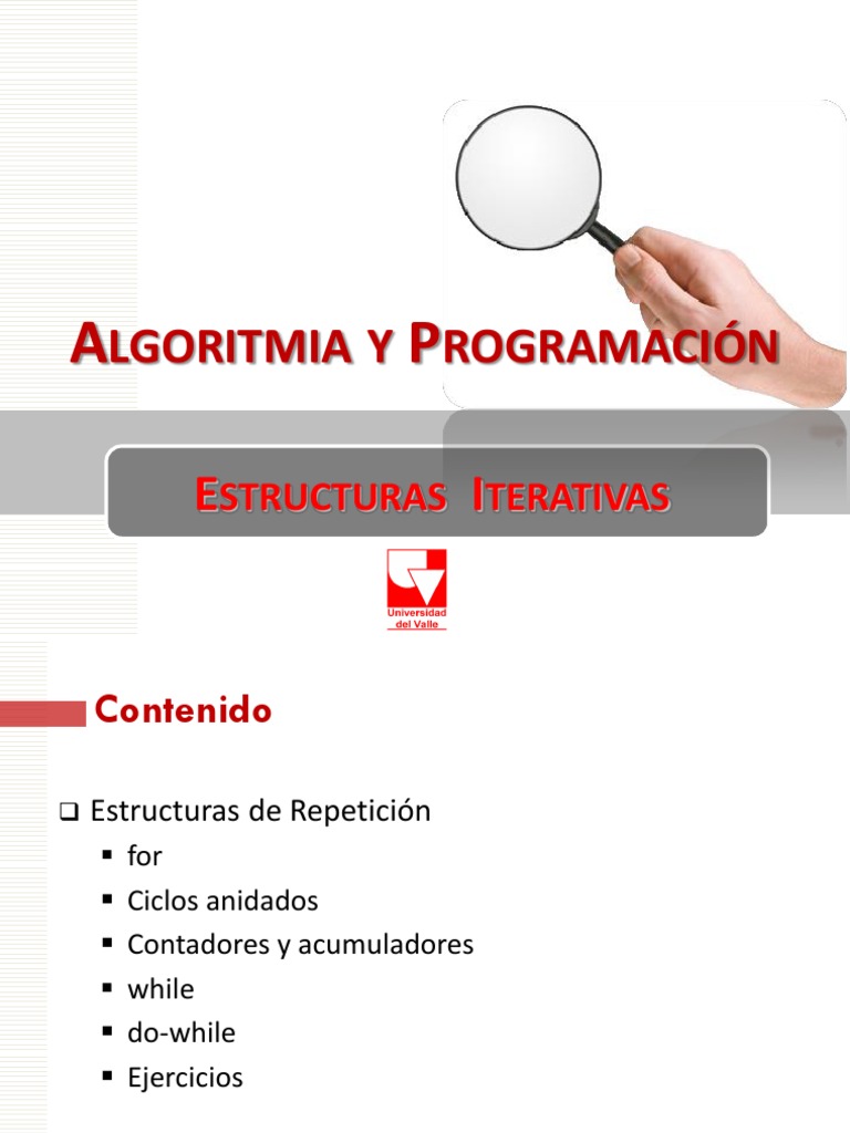 Estructuras Iterativas en Java | PDF | Java (lenguaje de programación) | Formalismo (deductivo)