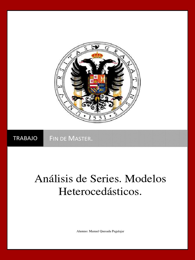 Análisis y modelización de series temporales mediante modelos SARIMA ...