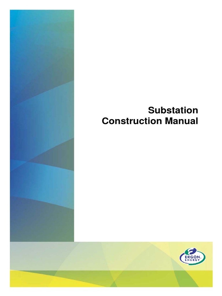 Substation Construction Manual | PDF | Electrical Substation ...