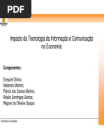 Vantagens e Desvantagens da Informatização | PDF | Sistema de ...