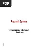 Pneumatic Symbols (Extensive Summary) (ISO 1219-1) | PDF