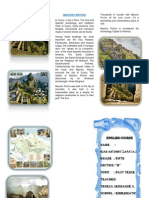 Machu Picchu Quiz | PDF