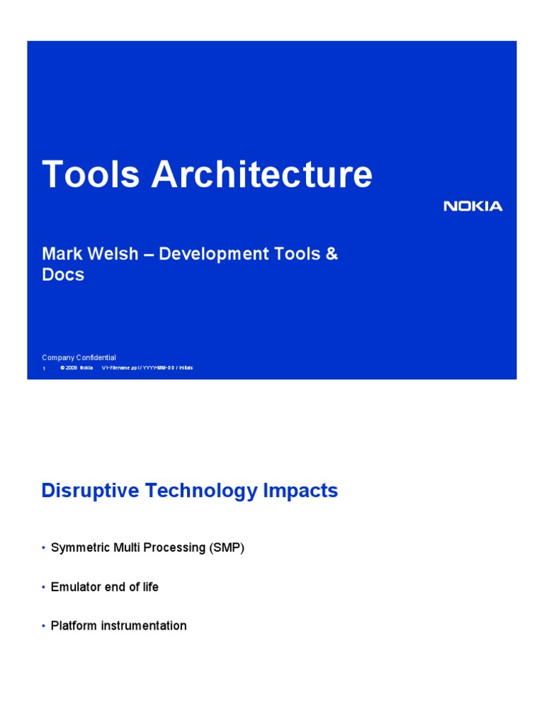 SIG09 ToolsSIG Architecture | PDF | Debugging | Multi Core Processor