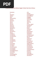 200 Most Common Indonesian Words | PDF
