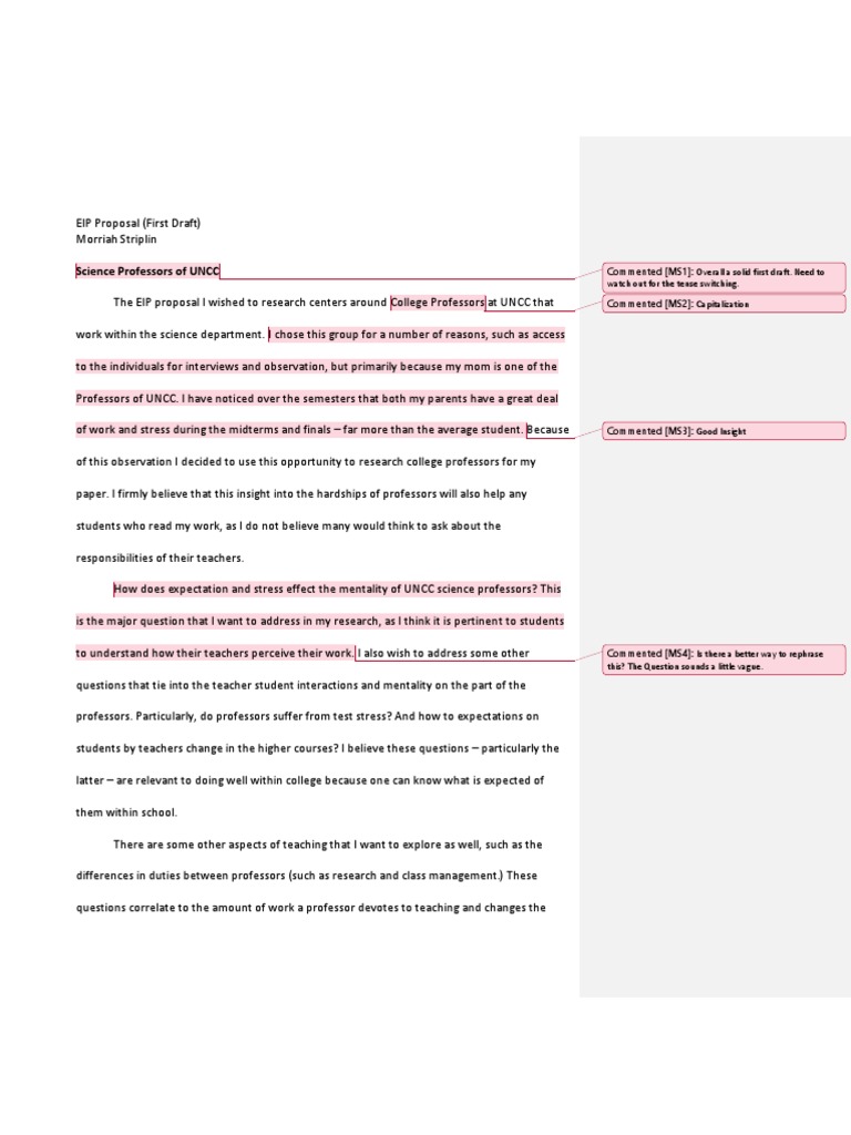 Eip Proposal Rough Draft 1 | PDF | Educational Psychology | Cognition