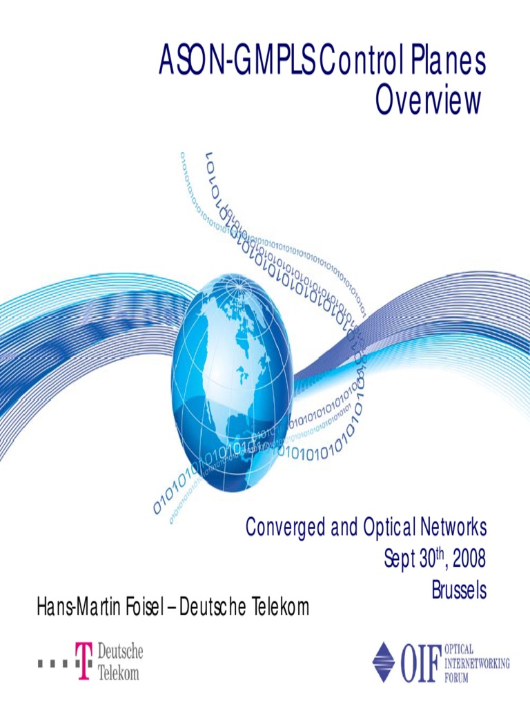 Ason Gmpls Overview | PDF | Computer Network | Routing