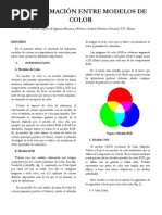 Modelo de Color HSB | PDF | Color | Gráficos