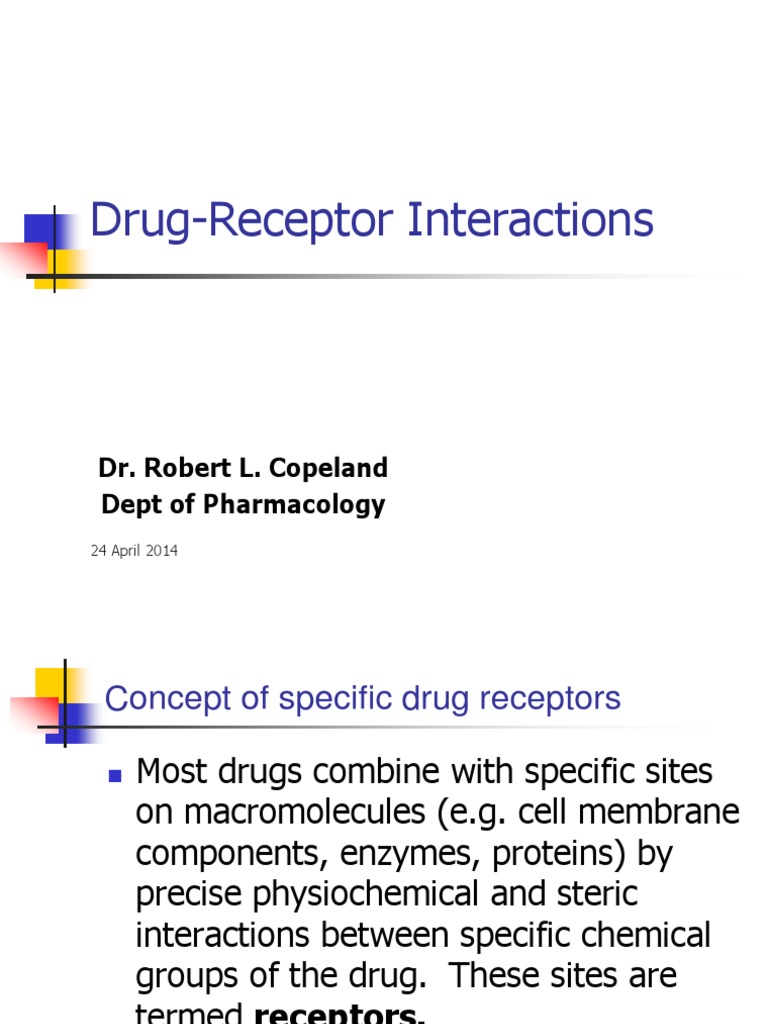 Drug Receptor Interactions | Receptor Antagonist | Agonist