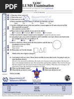 Saint Louis University Mental Status (SLUMS) Examination | PDF | Social ...