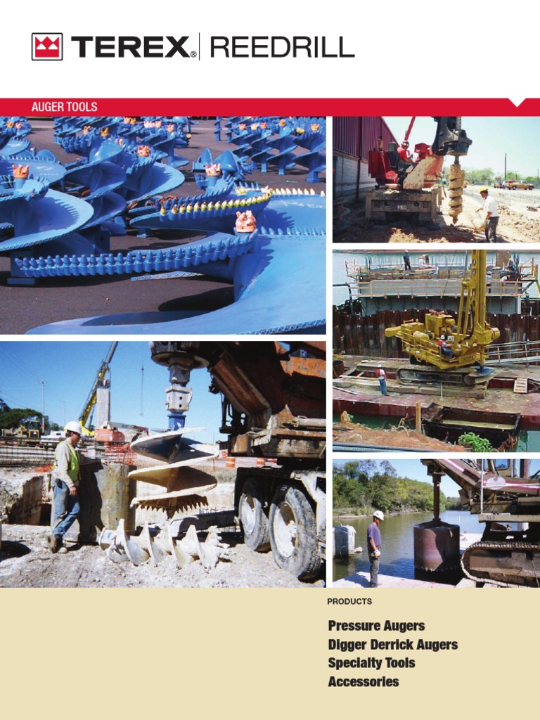 Auger Tools Brochure | PDF | Business | Business