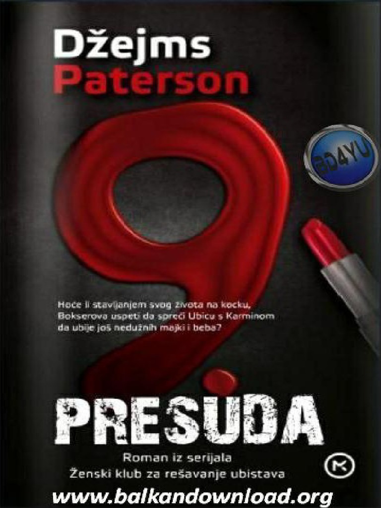 Deveta Presuda - James Patterson | PDF