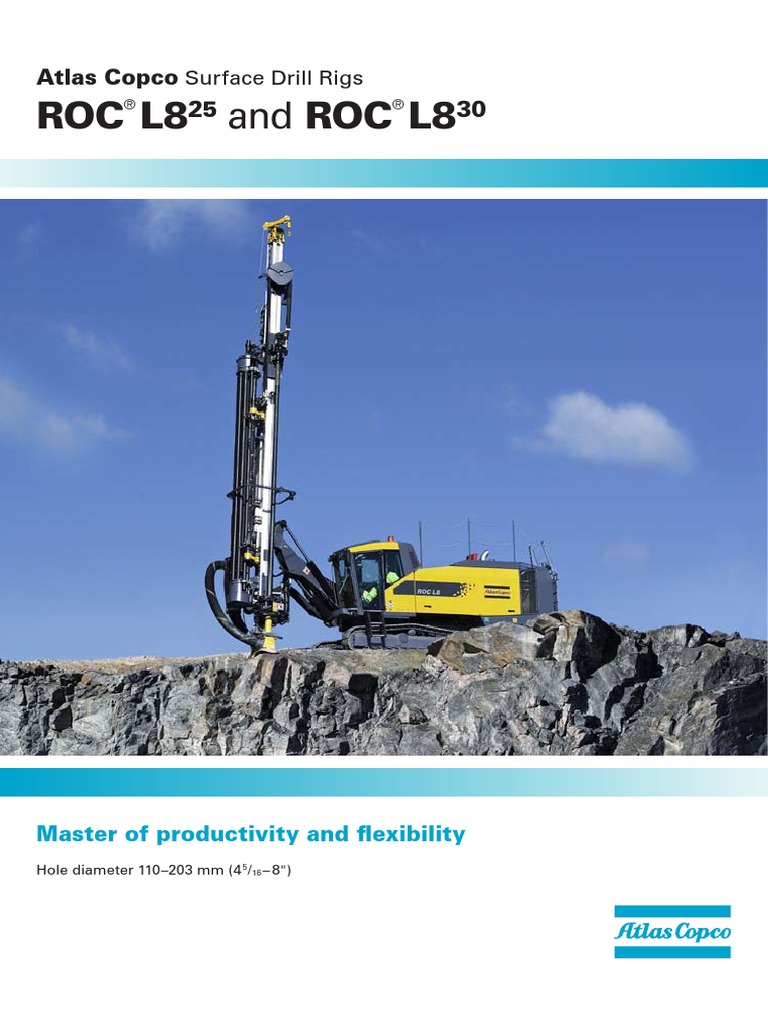 Roc L8 (25) & Roc L8 | PDF | Drilling Rig | Drill