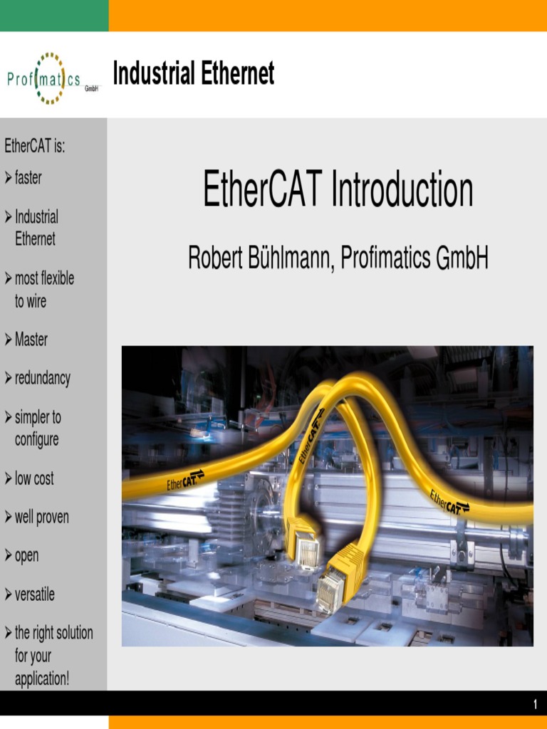 EtherCAT Introduction Roadshow | PDF | Ethernet | Computer Engineering