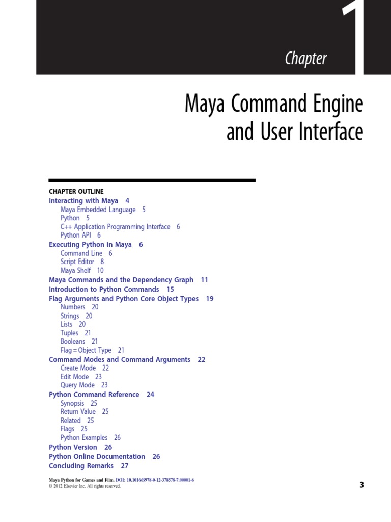 Maya | PDF | Autodesk Maya | Scripting Language