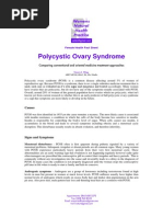 1.1.PCOS Questionnaire | PDF | Polycystic Ovary Syndrome | Pregnancy