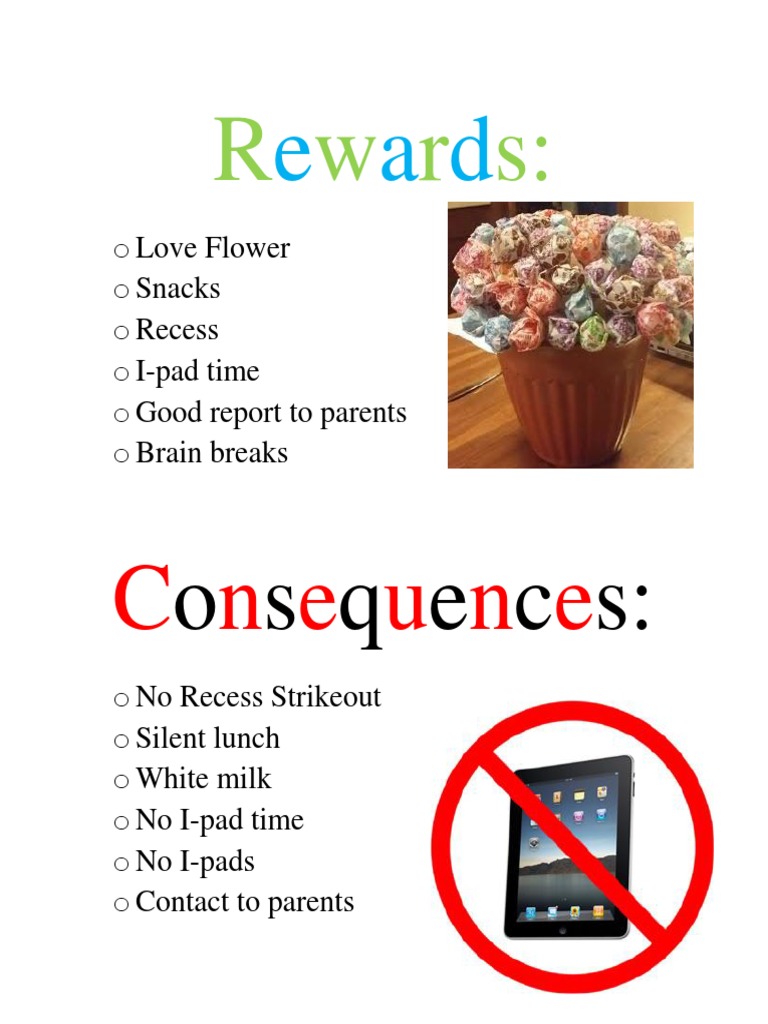 Rewards and Consequences | PDF