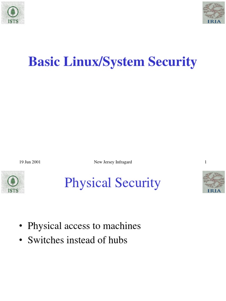 Basic Linux Security | PDF