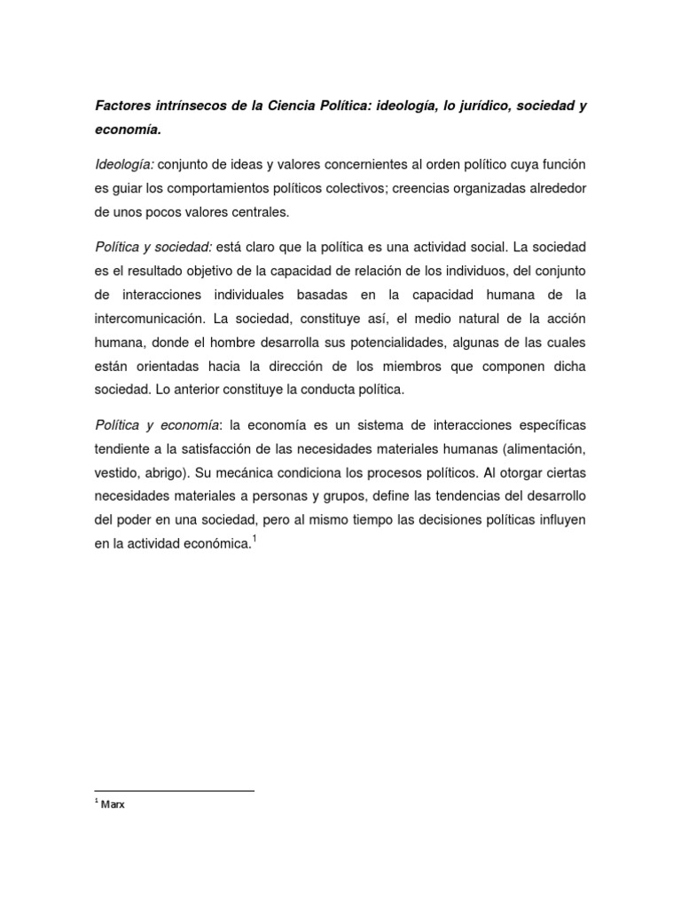 Factores Intrínsecos D La C.P. | PDF