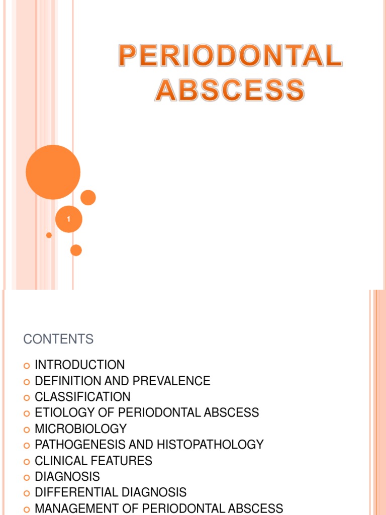 Periodontal Abcess | Dentistry Branches | Clinical Medicine