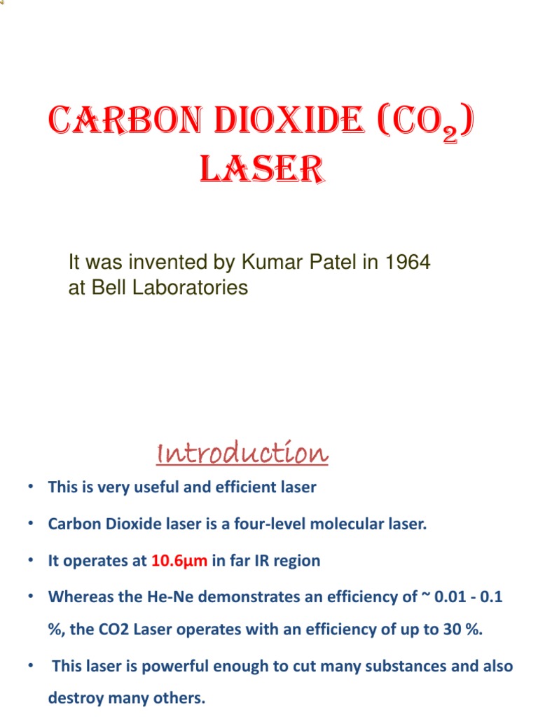 CO2 Laser: Construction & Uses | PDF | Laser | Carbon Dioxide