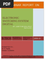EWSD Digital Switching System Overview | PDF | Telephone Exchange | Data Transmission