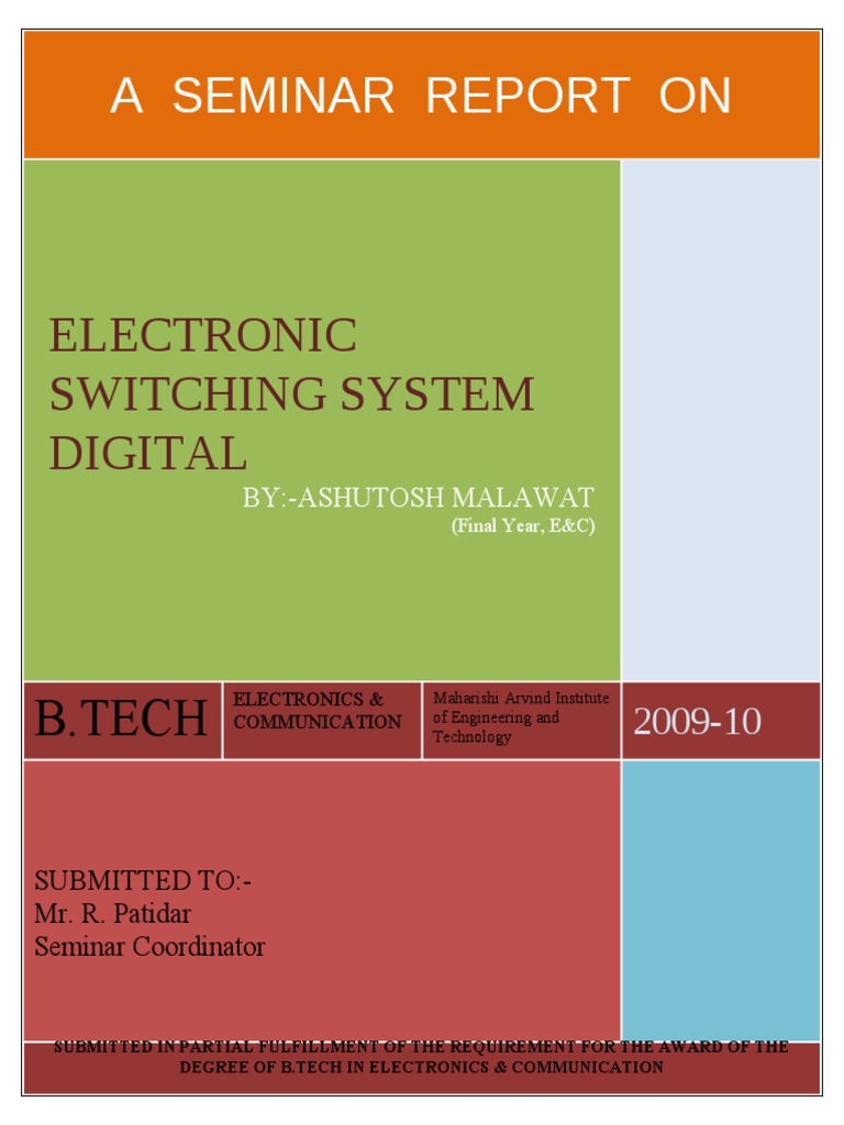 Ewsd-electronic Switching System Digital | Telephone Exchange ...