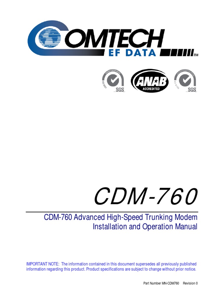 MN cdm760 | PDF | Electromagnetic Compatibility | Electrical Connector