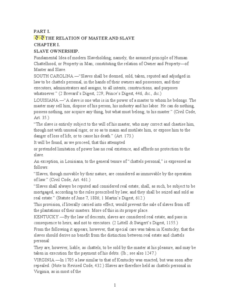 9 Owner Slave | PDF | Slavery | Slavery In The United States