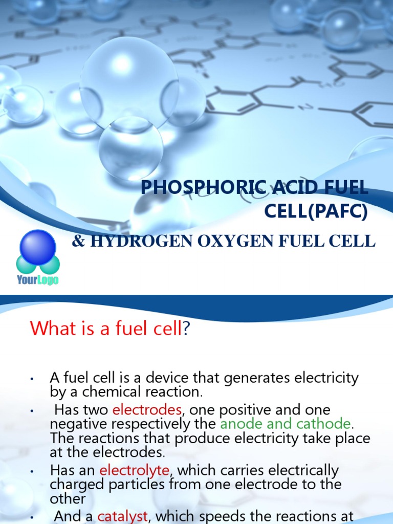 Phosphoric Acid Fuel Cell(Pafc) | Fuel Cell | Fuels