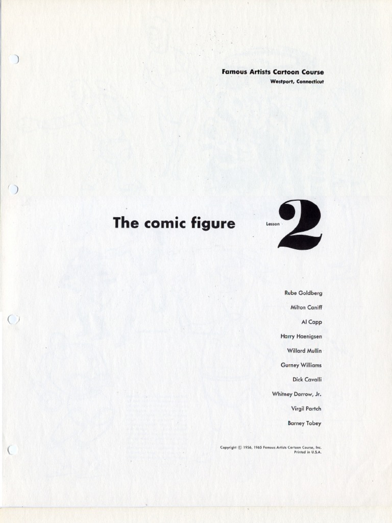 Famous Artist Cartoon Course Chapter 2 | PDF | Art