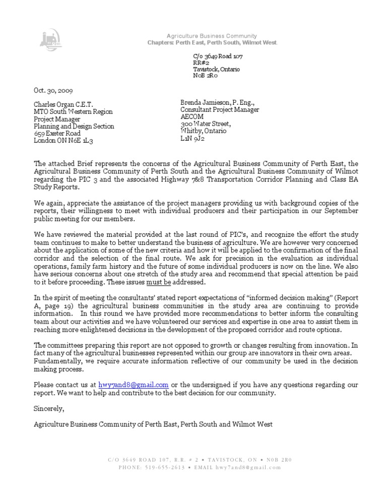 Cover Letter Revised Oct09 | PDF | Business