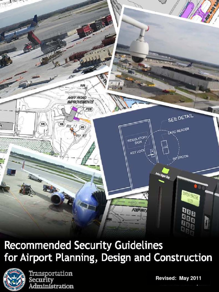 TSA Airport Security Design Guidelines | PDF | Airport | Transportation ...