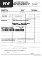 CBP Form 7512 - Transportation Entry and Manifest of ...