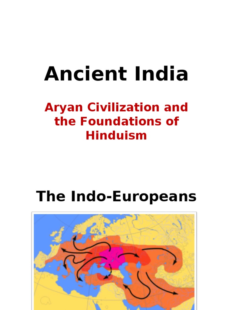 Aryan Civilization's Role in Hinduism | PDF | Vedas | Moksha