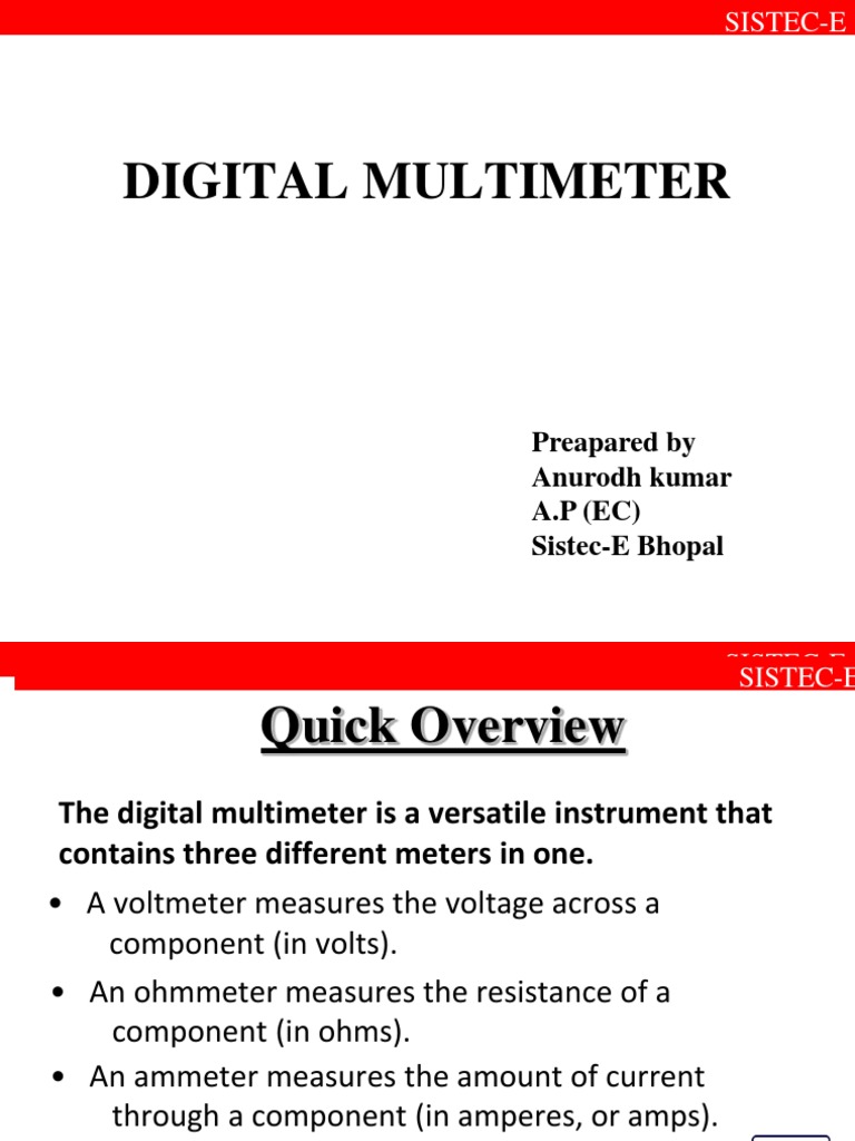 New Digital Multimeters | PDF