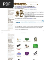 How To Build and Operate A Miller Table. | PDF | Pump | Paint