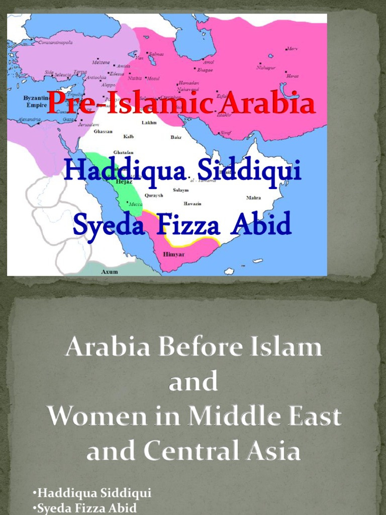 Pre-Islamic Arabia | Arabs | Woman