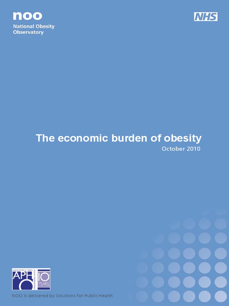 The Economic Burden of Obesity | Obesity | National Health Service