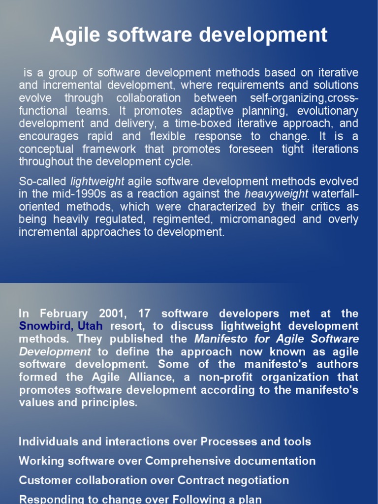 Agile Process Models | PDF | Agile Software Development | Software Development Process