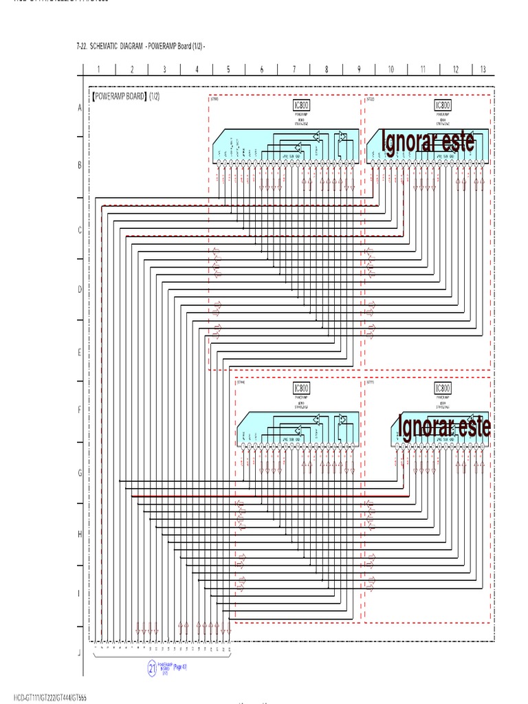Amp Sony Hcd-gt111 Gt222 Gt444 Gt555 | PDF