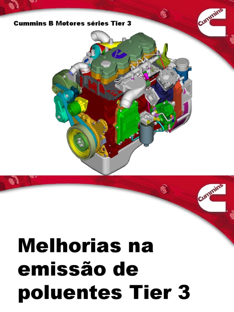 1 - Apresentação Do Motor Tier 3 | PDF | Combustão | Motores
