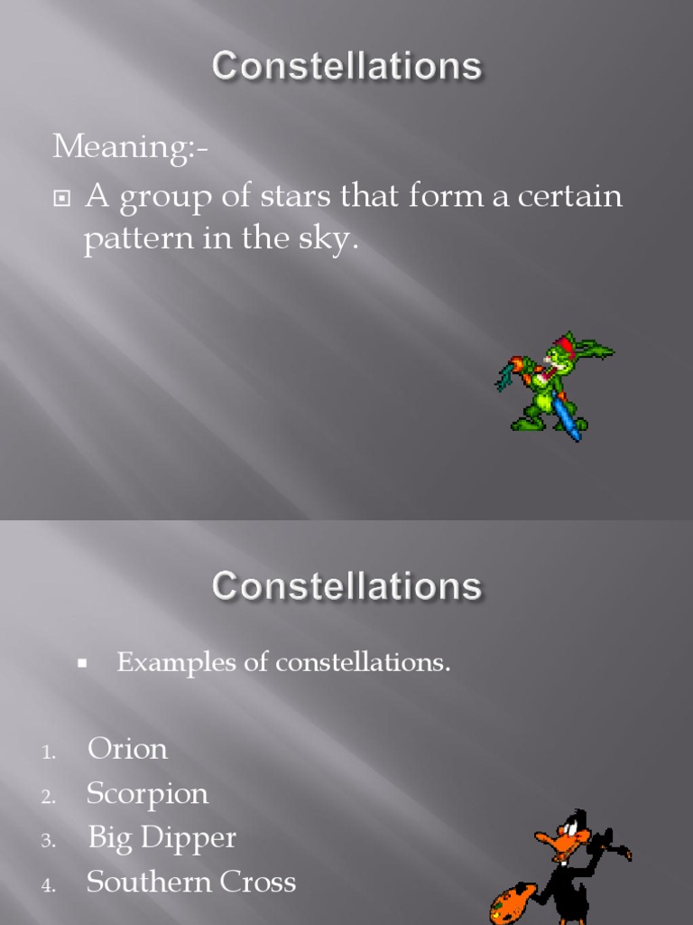 Science Year 5 Constellation | PDF